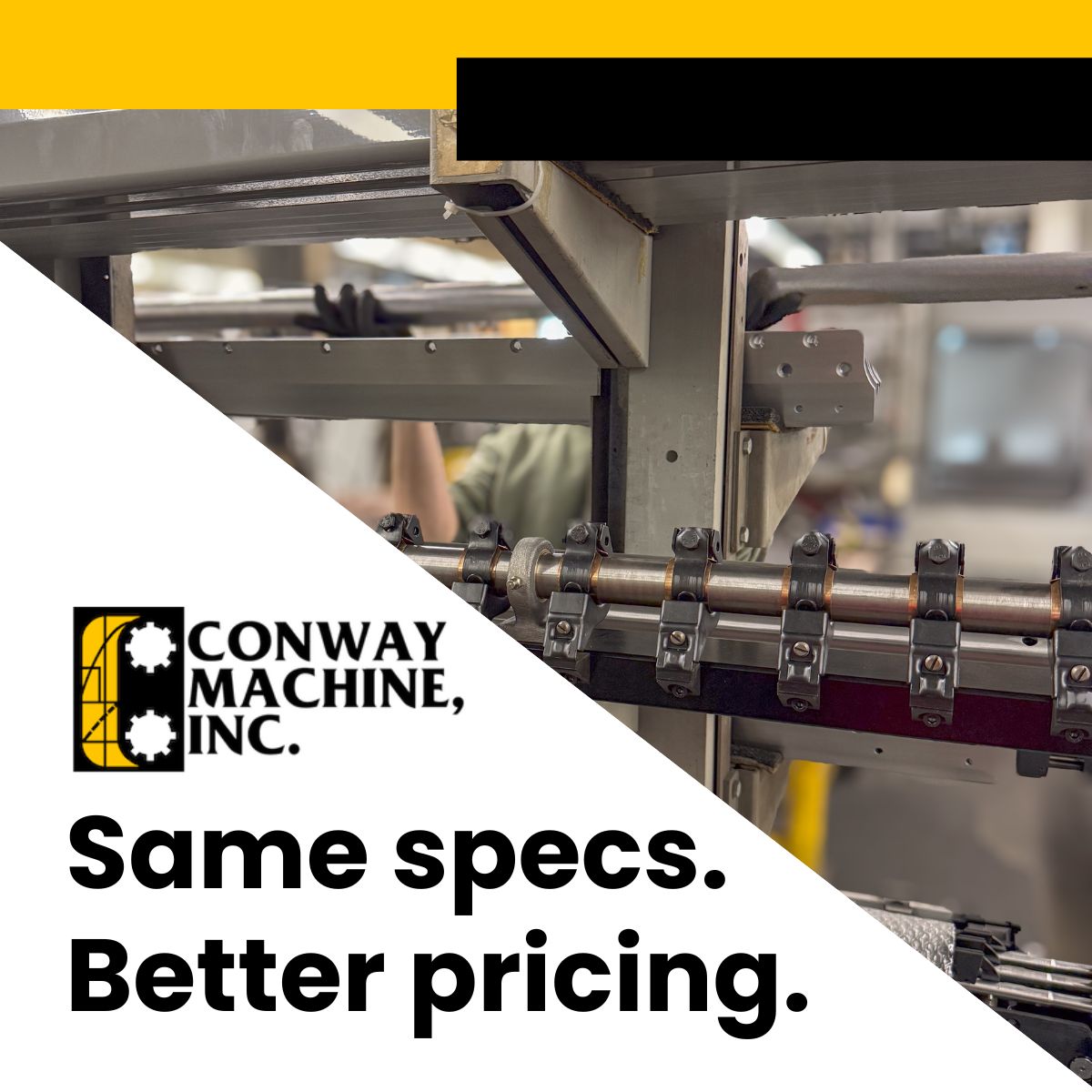 OEM vs. Aftermarket Gripper Bars - Conway Machine